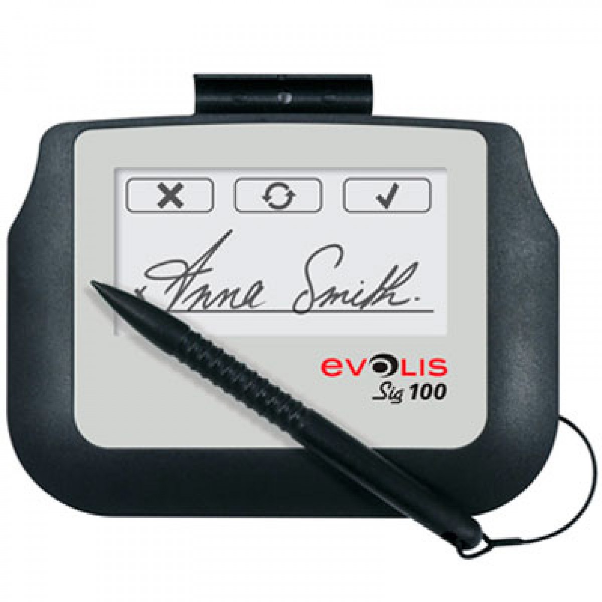 Terminal de firma digital Sig100 Monocromo Pantalla LCD 4" USB - Dactilplus Biometria